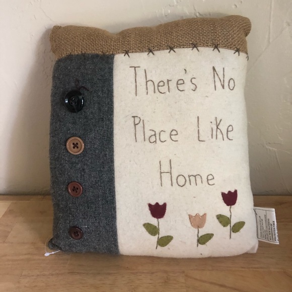 Vintage | Accents | Vintage Cottage Core Throw Pillow New | Poshmark